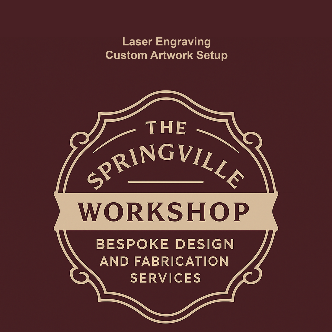 Laser Engraving – Custom Artwork Setup – The Springville Workshop